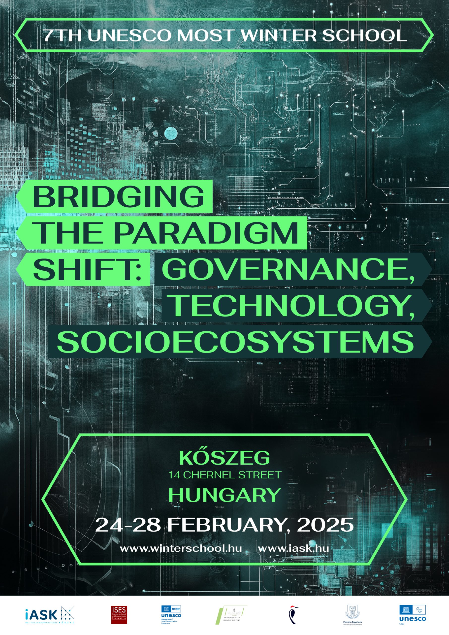 7th UNESCO MOST Winter School - iASK - Institute of Advanced Studies Kőszeg